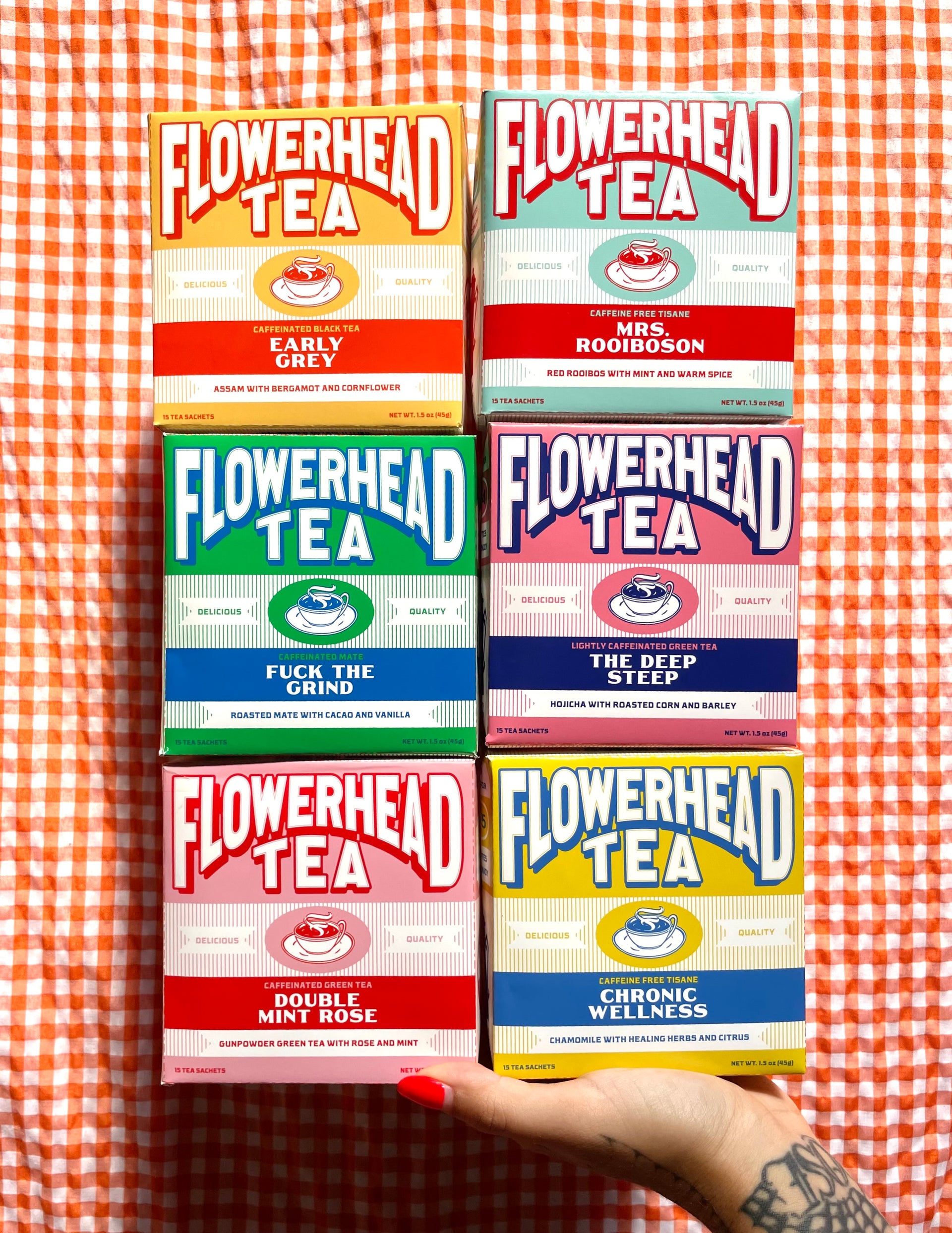 The Six Pack – Flowerhead Tea